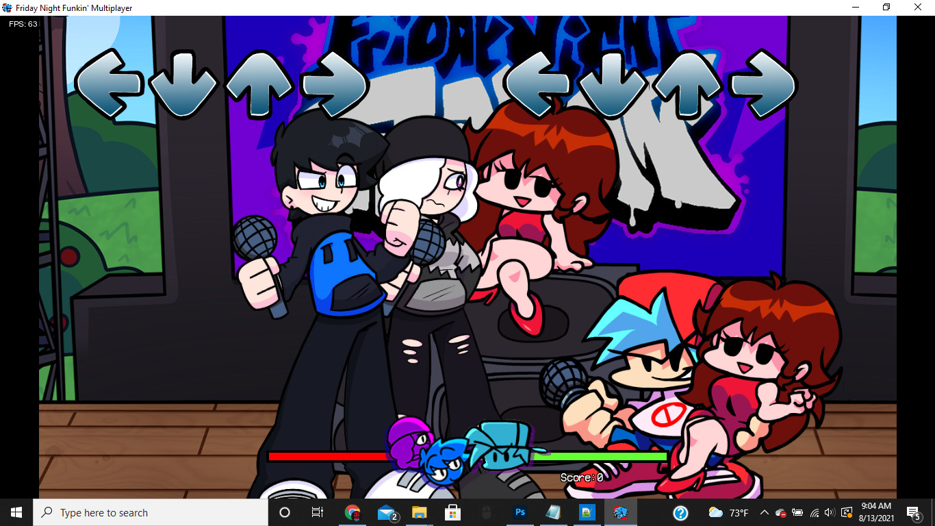 FNF Multiplayer Starlight Mayhem IMPROVED CustomBG Mod for Friday Night ...