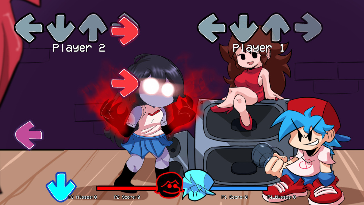 FNF HD On FNF Multiplayer!! [Friday Night Funkin'] [Mods]