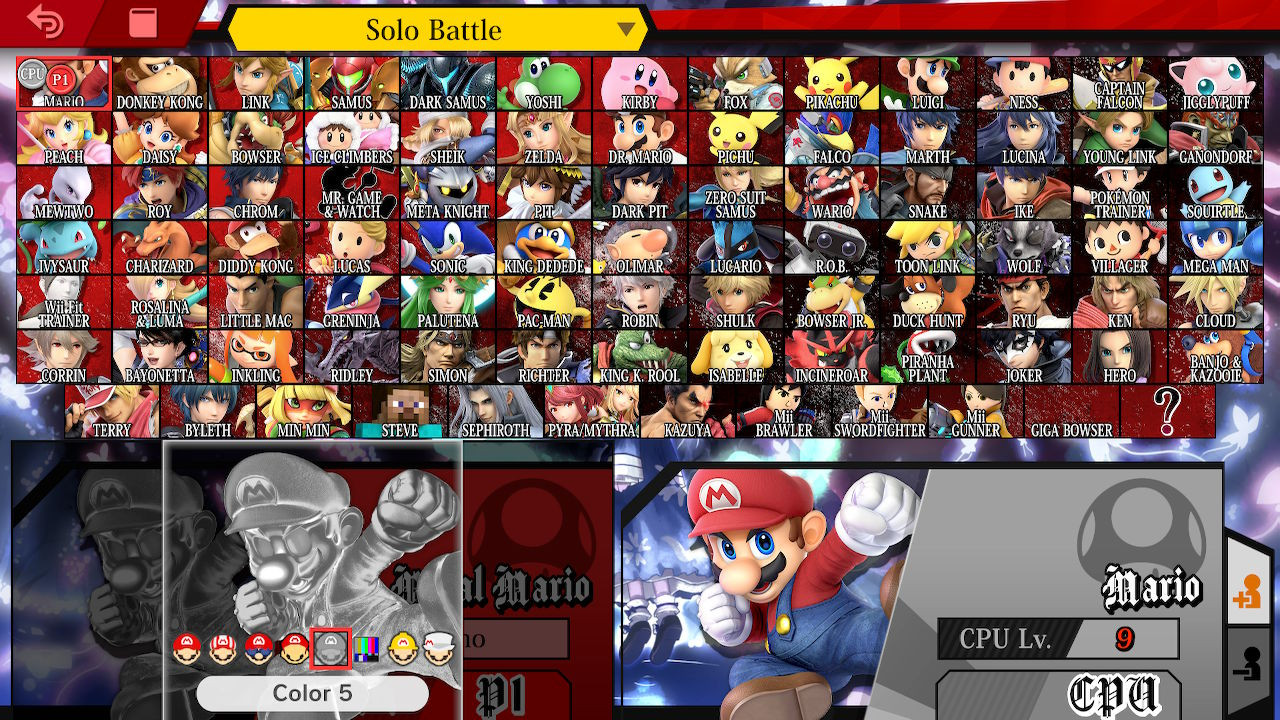 Metal Mario (+SFX) Mod for Super Smash Bros. Ultimate | SSBU Mods