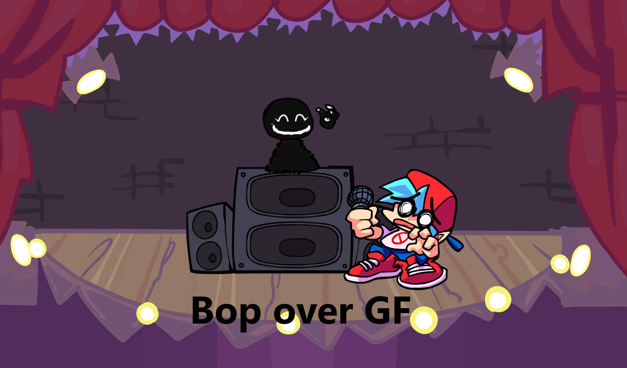 Bop (Bob's sister over GF) Mod for Friday Night Funkin' | FNF Mods