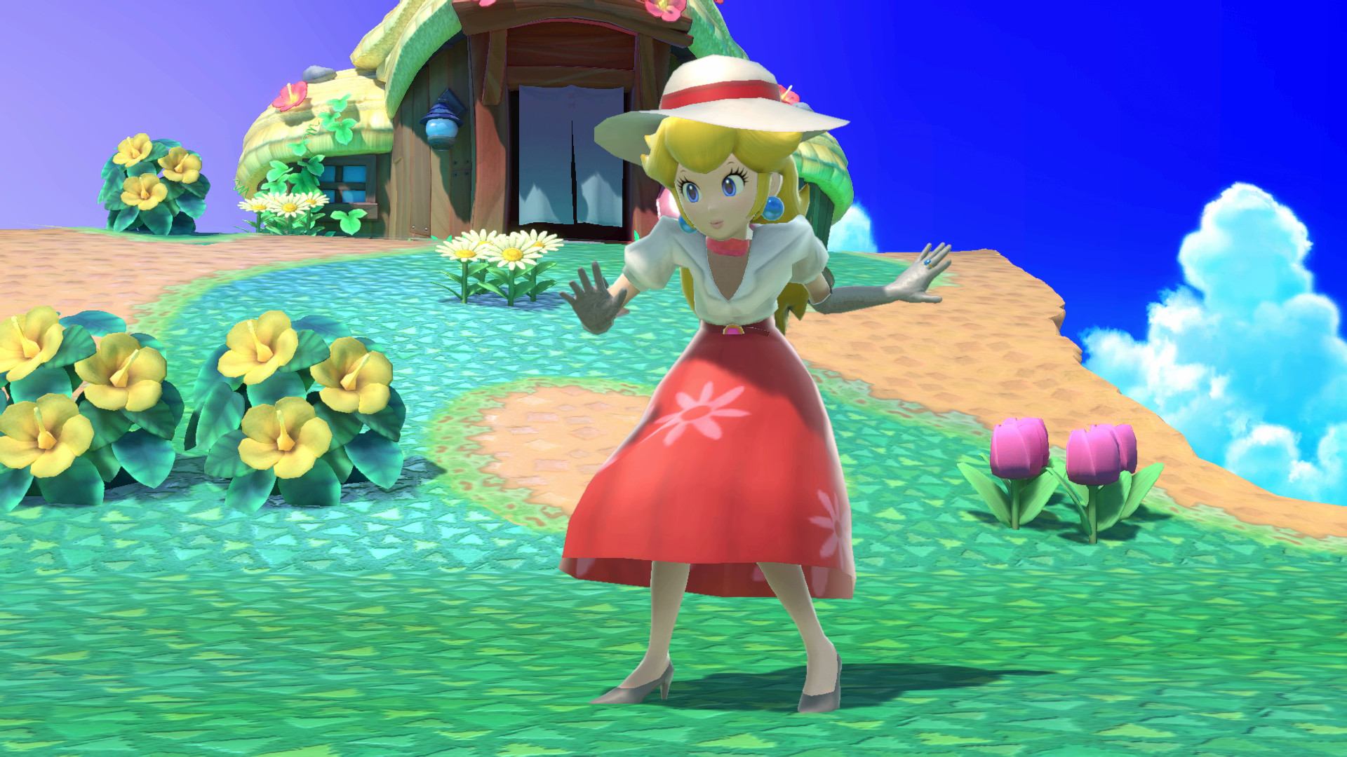 Vacation Peach Mod for Super Smash Bros. Ultimate | SSBU Mods