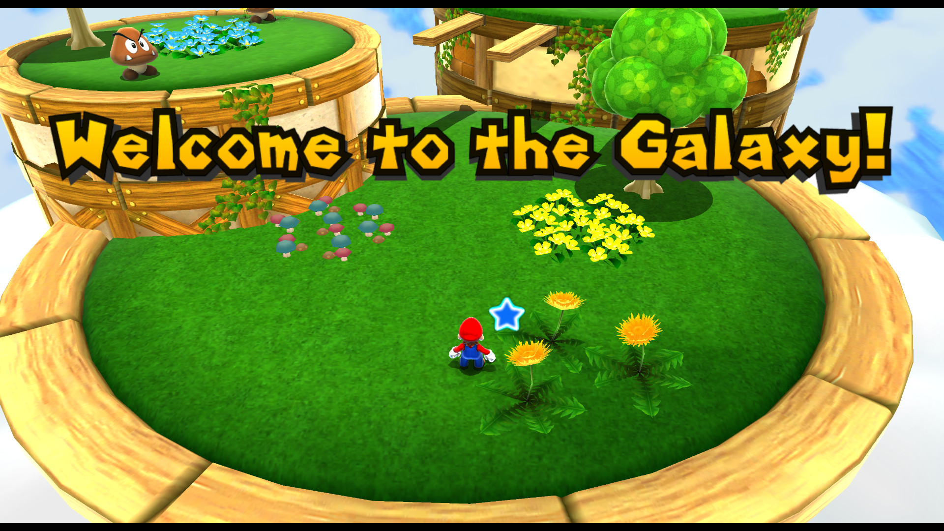 Space Garden Galaxy Mod for Super Mario Galaxy 2 | SMG2 Mods