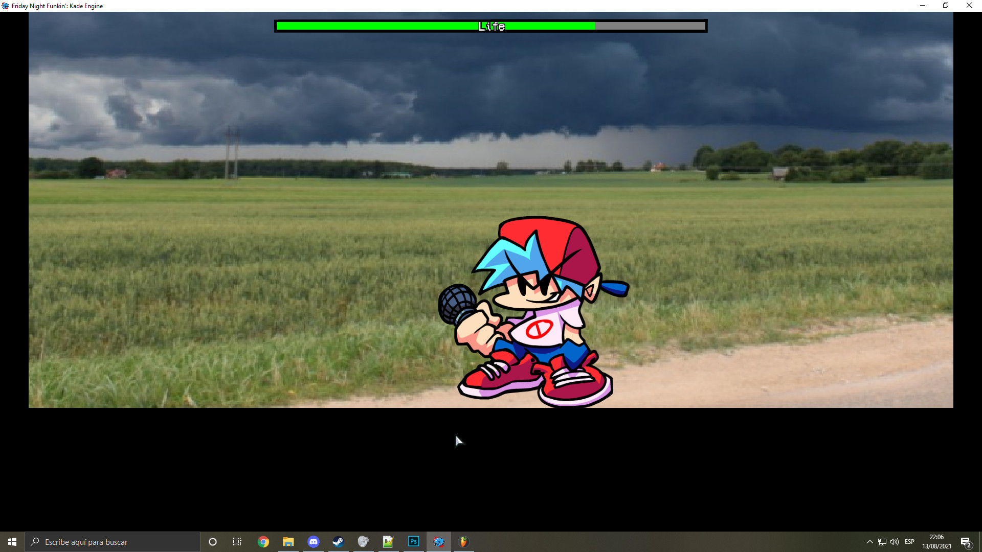 BF Touches Grass Mod for Friday Night Funkin' | FNF Mods