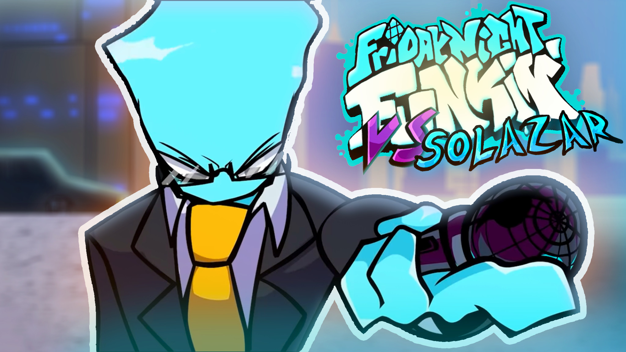 V.S Solazar[Fanmade Godrays]Vr 1.0 Mod for Friday Night Funkin' | FNF Mods