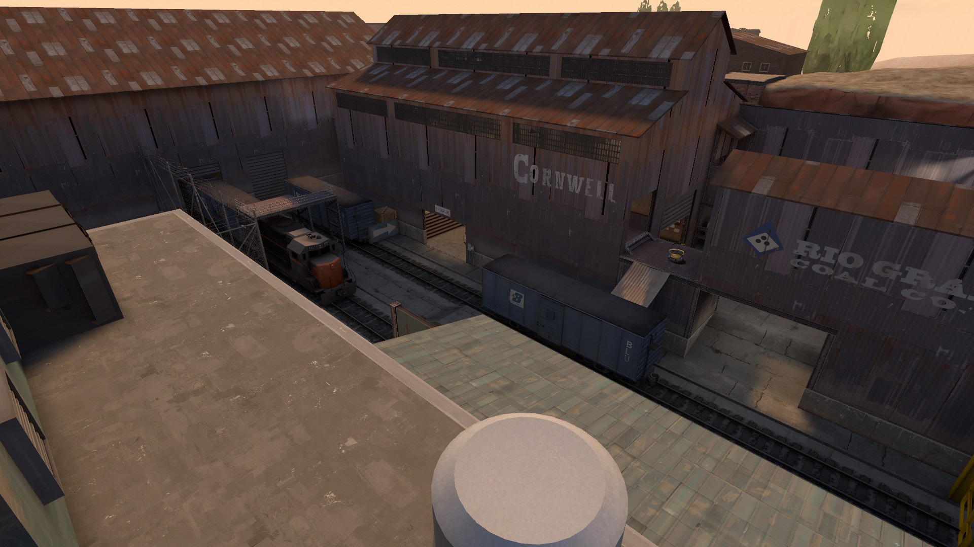 DM_Trainyard [Open Fortress] [Mods]