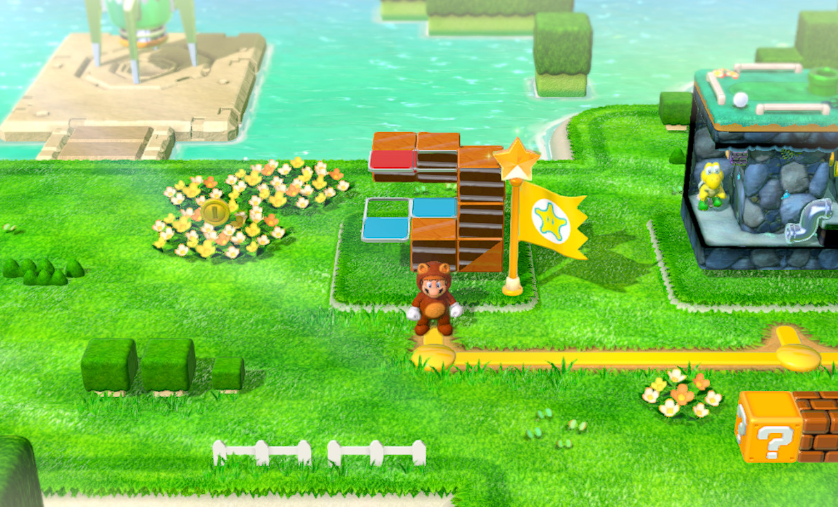 Woodblock Flip Mod for Super Mario 3D World + Bowser's Fury | SM3DW+BF Mods