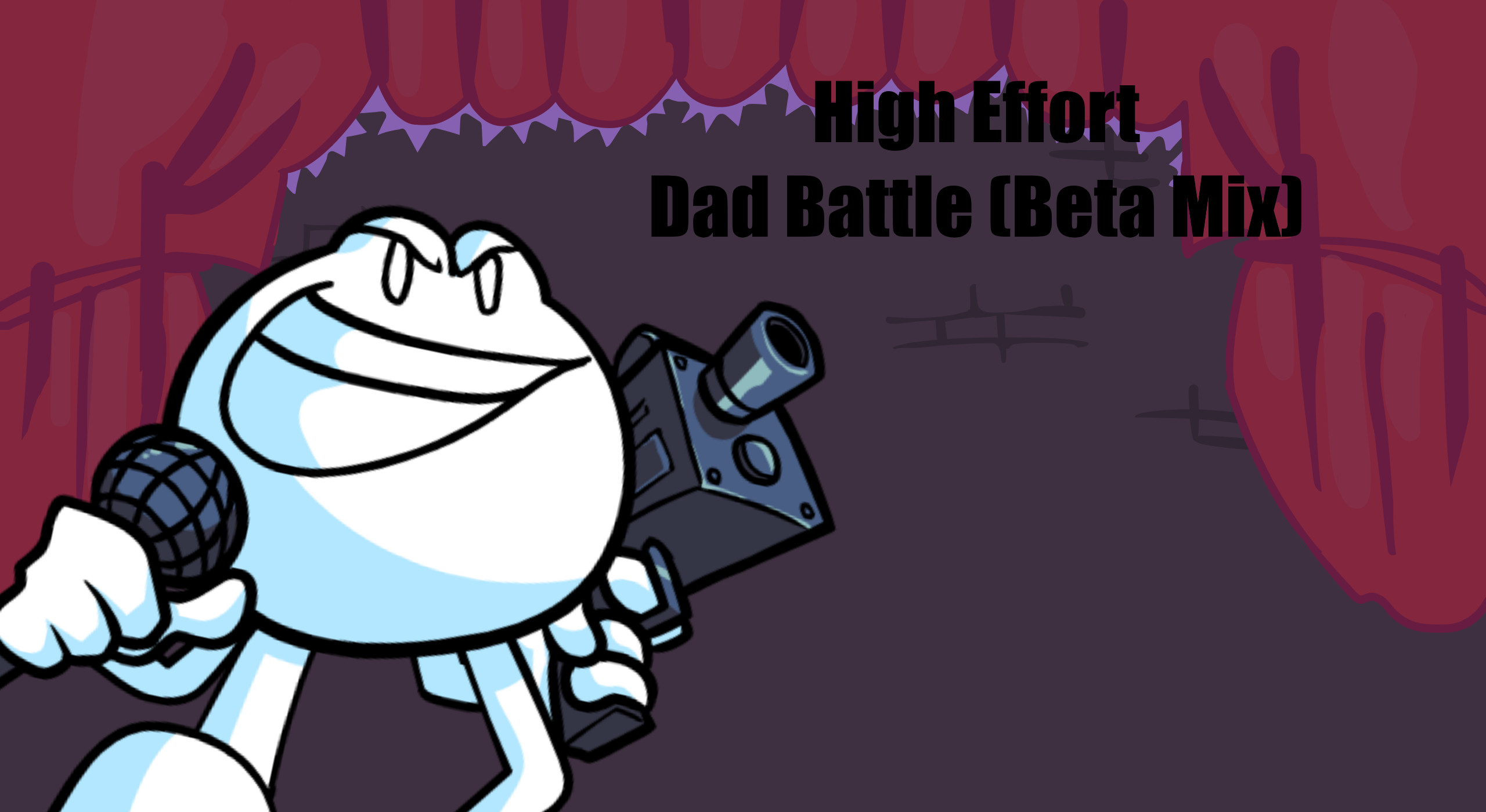 High Effort Dad Battle (Beta Mix) Mod for Friday Night Funkin' | FNF Mods