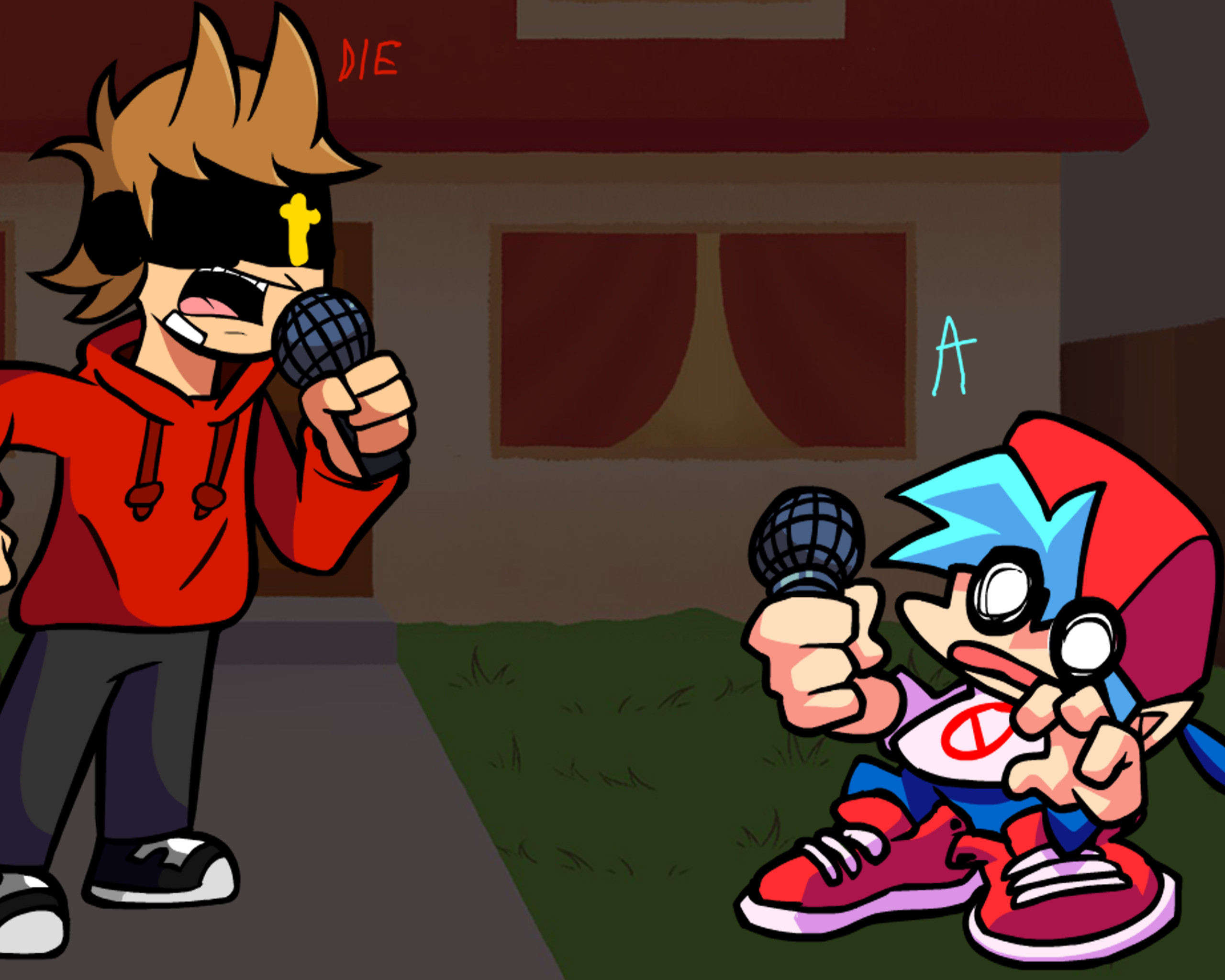 fnf tord but tord is mad and pulls a mfm [Friday Night Funkin'] [Mods]