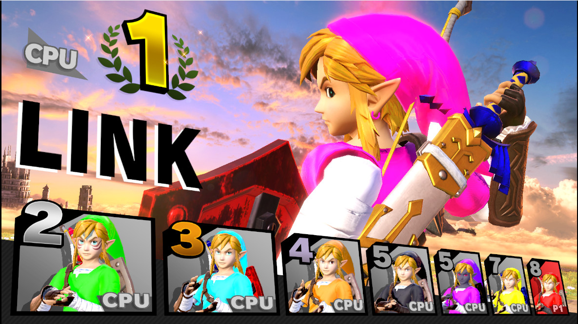 The Legend of LINK Mod for Super Smash Bros. Ultimate | SSBU Mods