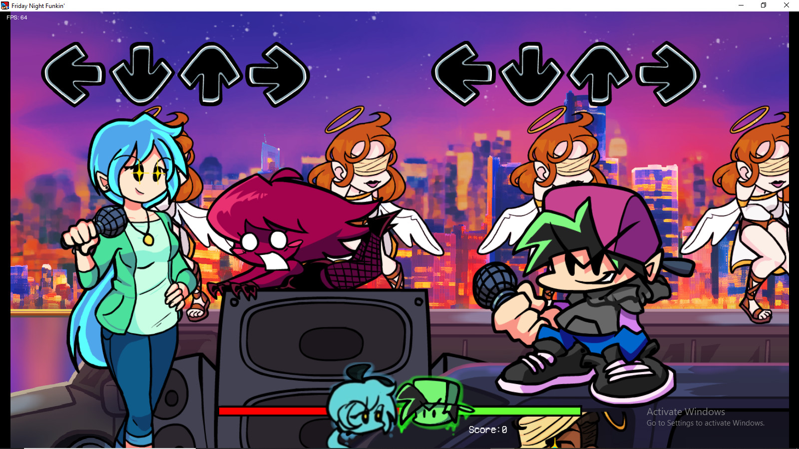 FNF Neo Different mod reskin [Friday Night Funkin'] [Mods]