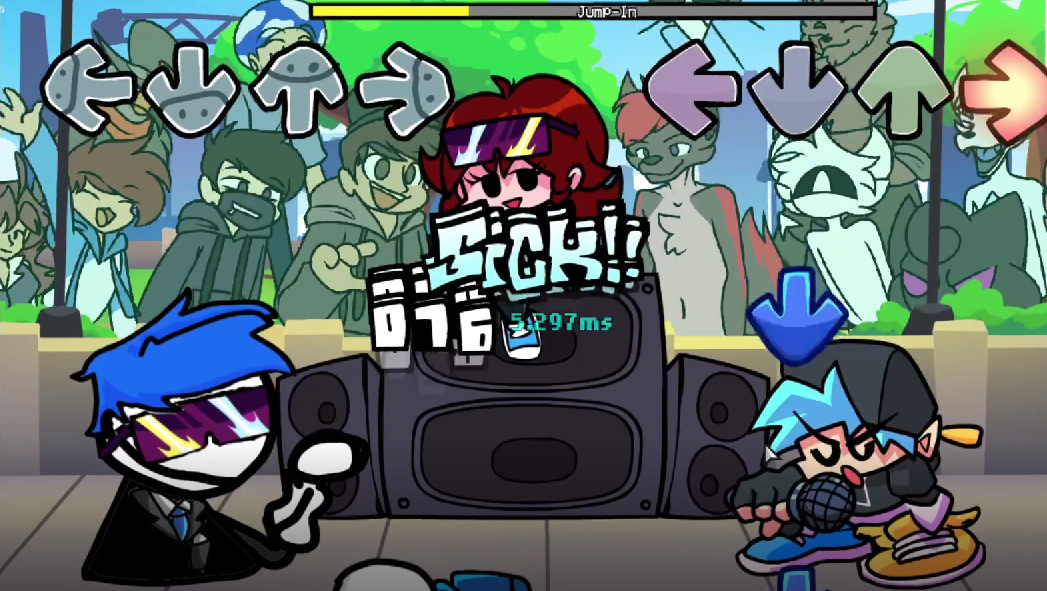 RON! fnf Creating Ex skins [Friday Night Funkin'] [Mods]