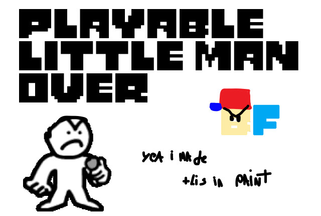 Playable little man Mod for Friday Night Funkin' | FNF Mods