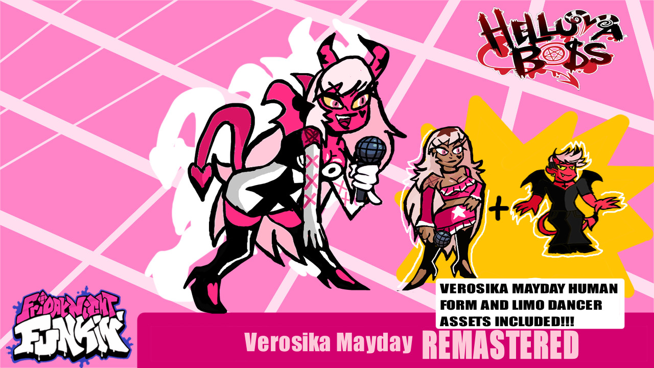 Verosika Mayday over Mom (Remastered) Mod for Friday Night Funkin ...