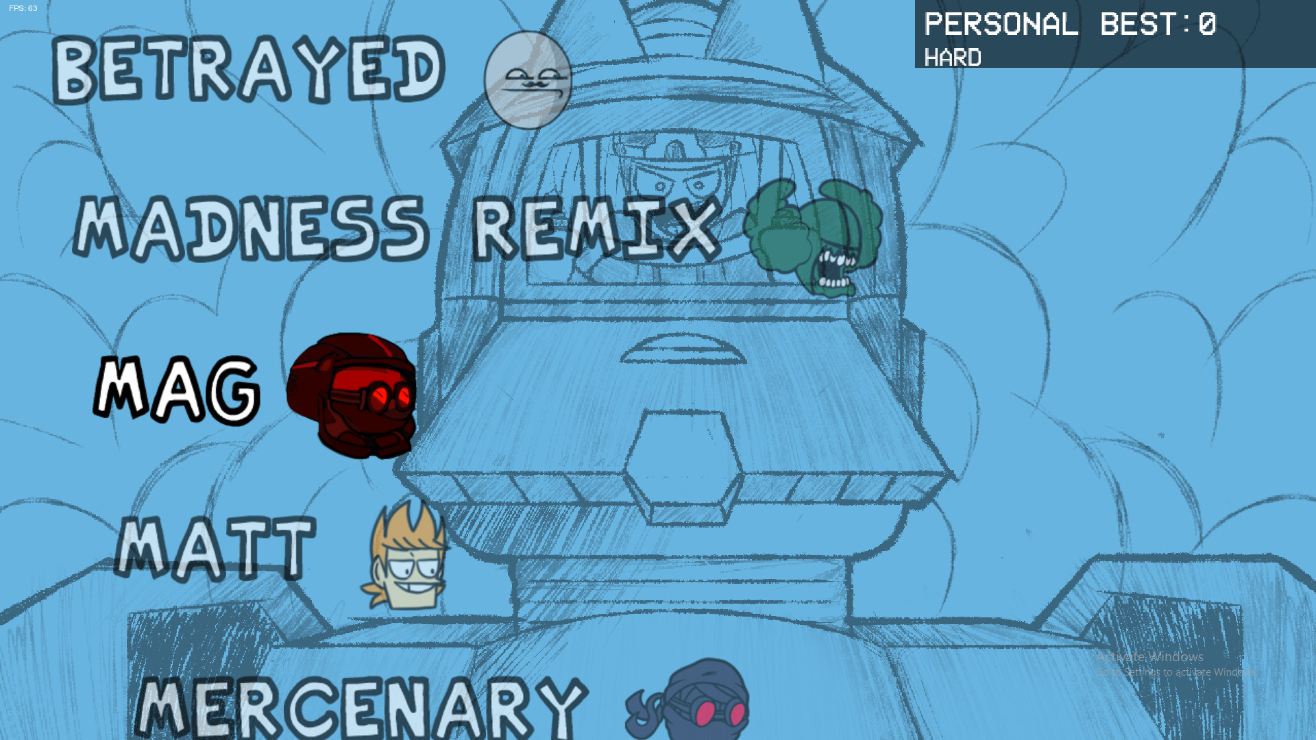 mag hank for fnf multiplayer + mag agent v2 [Friday Night Funkin'] [Mods]