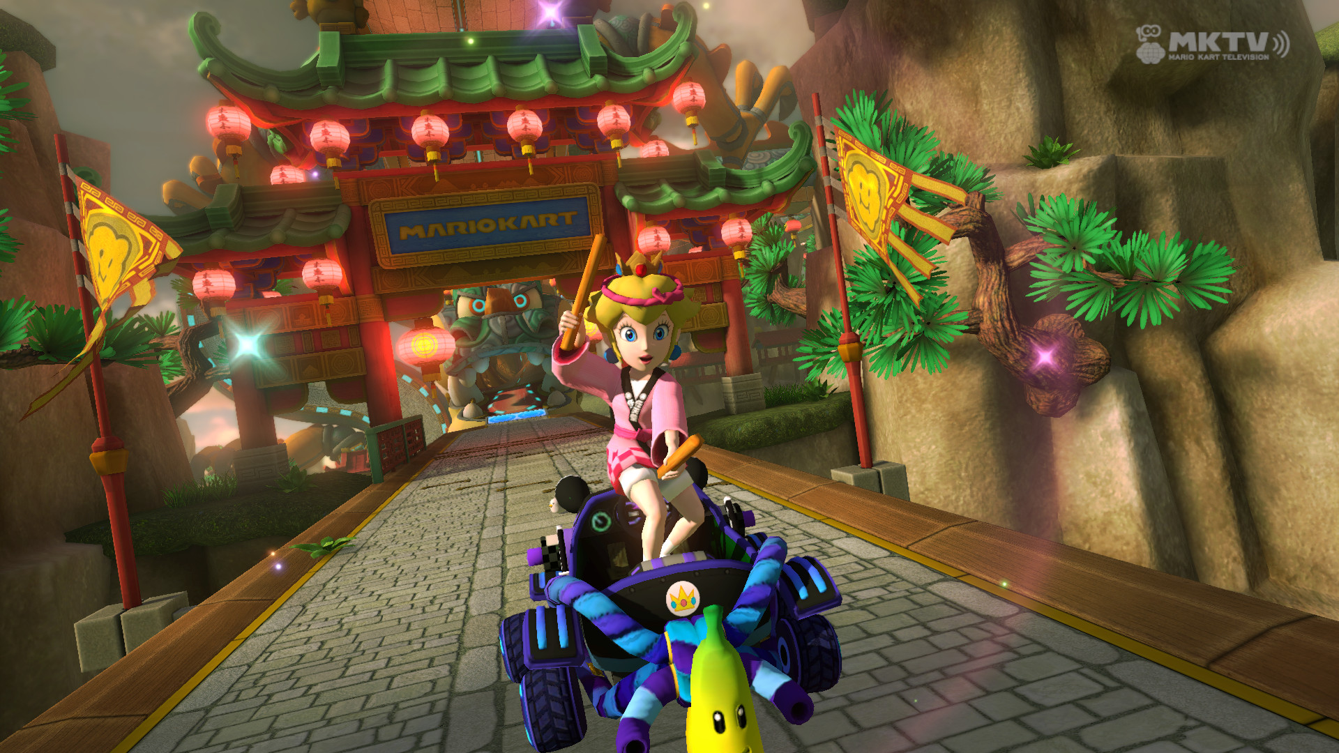 Peach Happi from MKT Mod for Mario Kart 8 | MK8 Mods