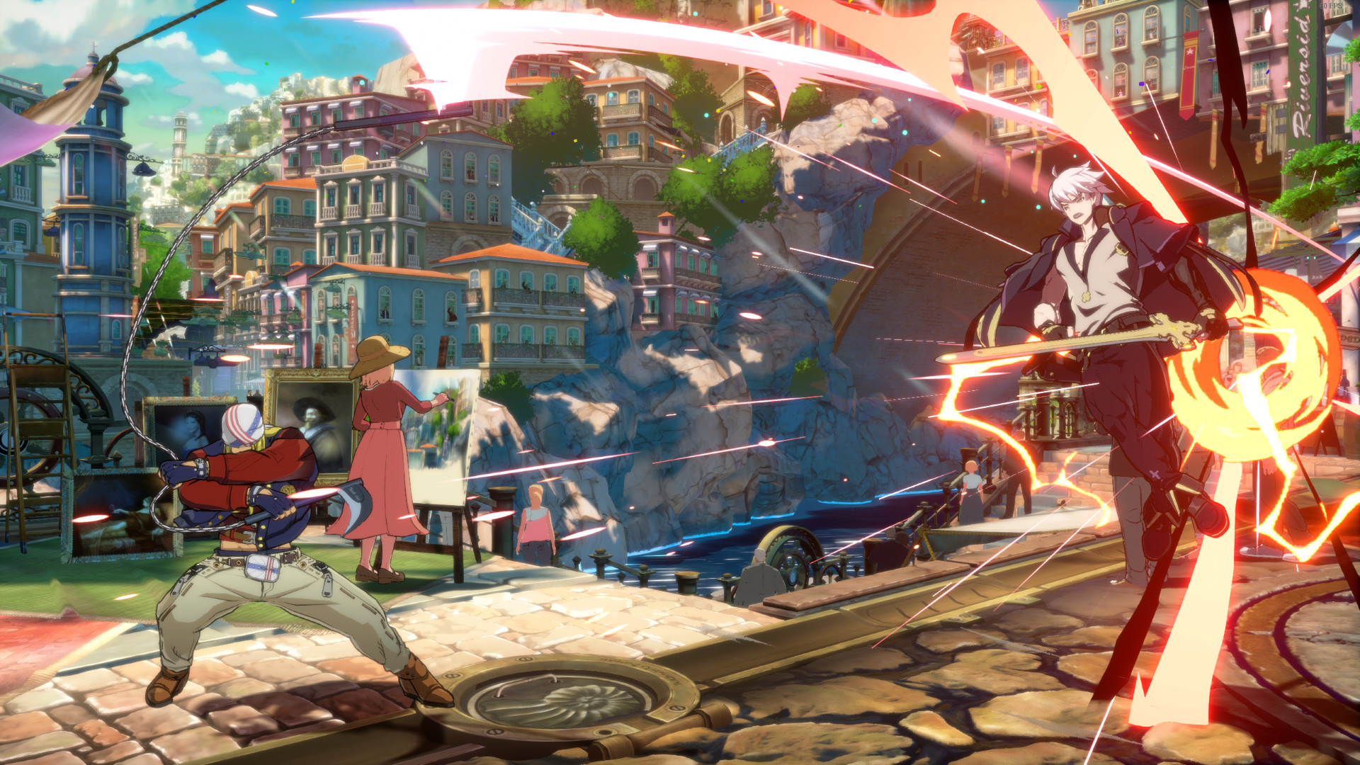 Axl Red Sickle Effects Mod for GUILTY GEAR -STRIVE- | GGST Mods