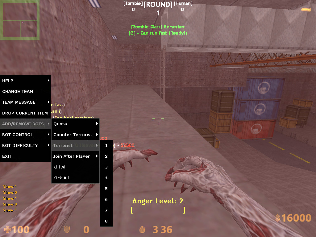 Command menu for SYPB bots Mod for Counter-Strike 1.6 | CS1.6 Mods