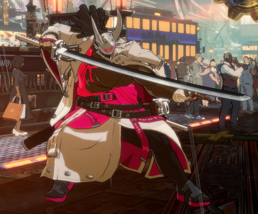 White And Pink Nagoriyuki Mod For Guilty Gear Strive Ggst Mods