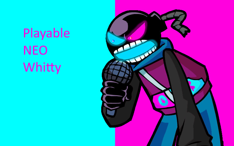 Playable Neo Whitty Mod for Friday Night Funkin' | FNF Mods