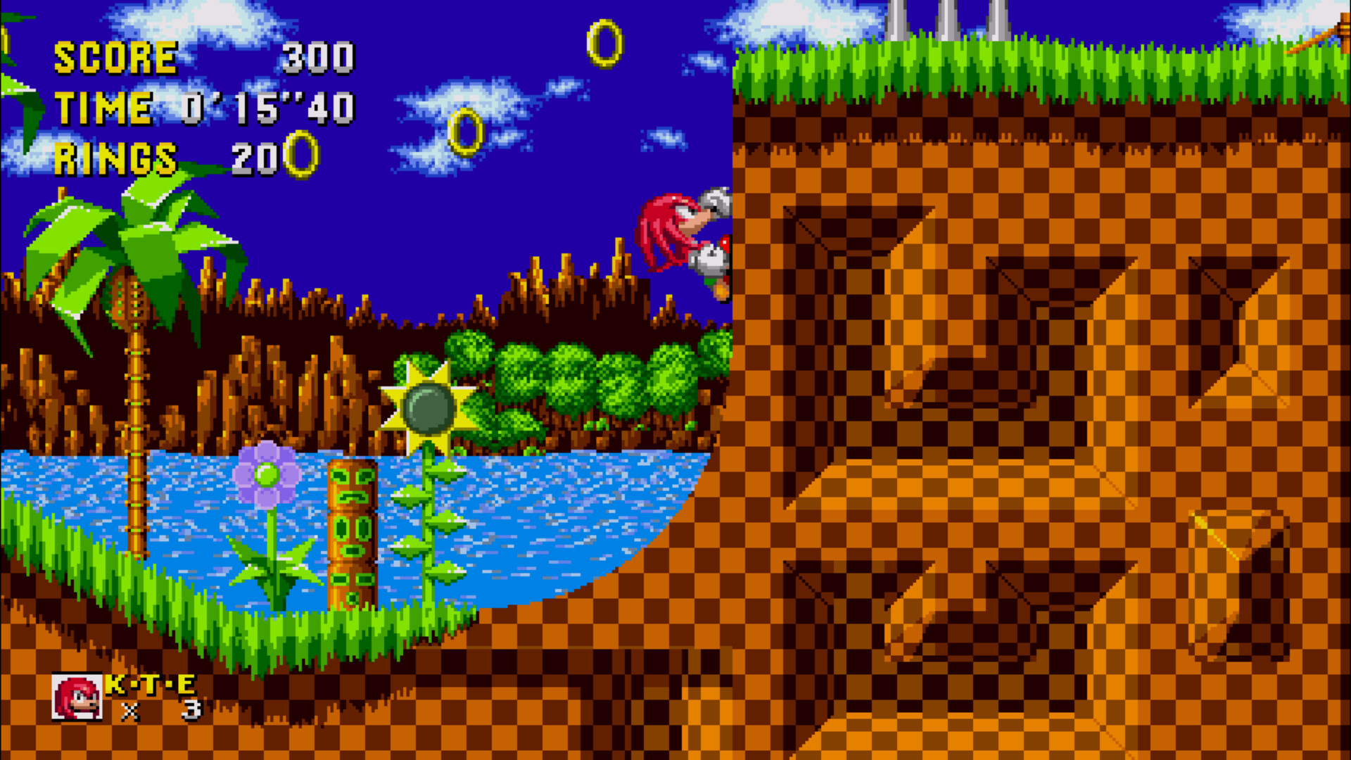 Knuckles Glide Improvements (S1F) Mod for Sonic the Hedgehog Forever ...