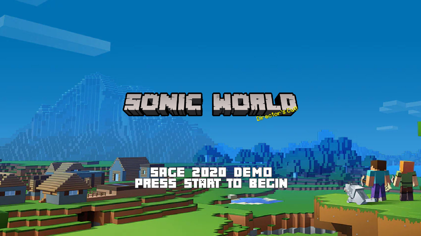 Minecraft Theme Mod for Sonic World DX | SWDX Mods