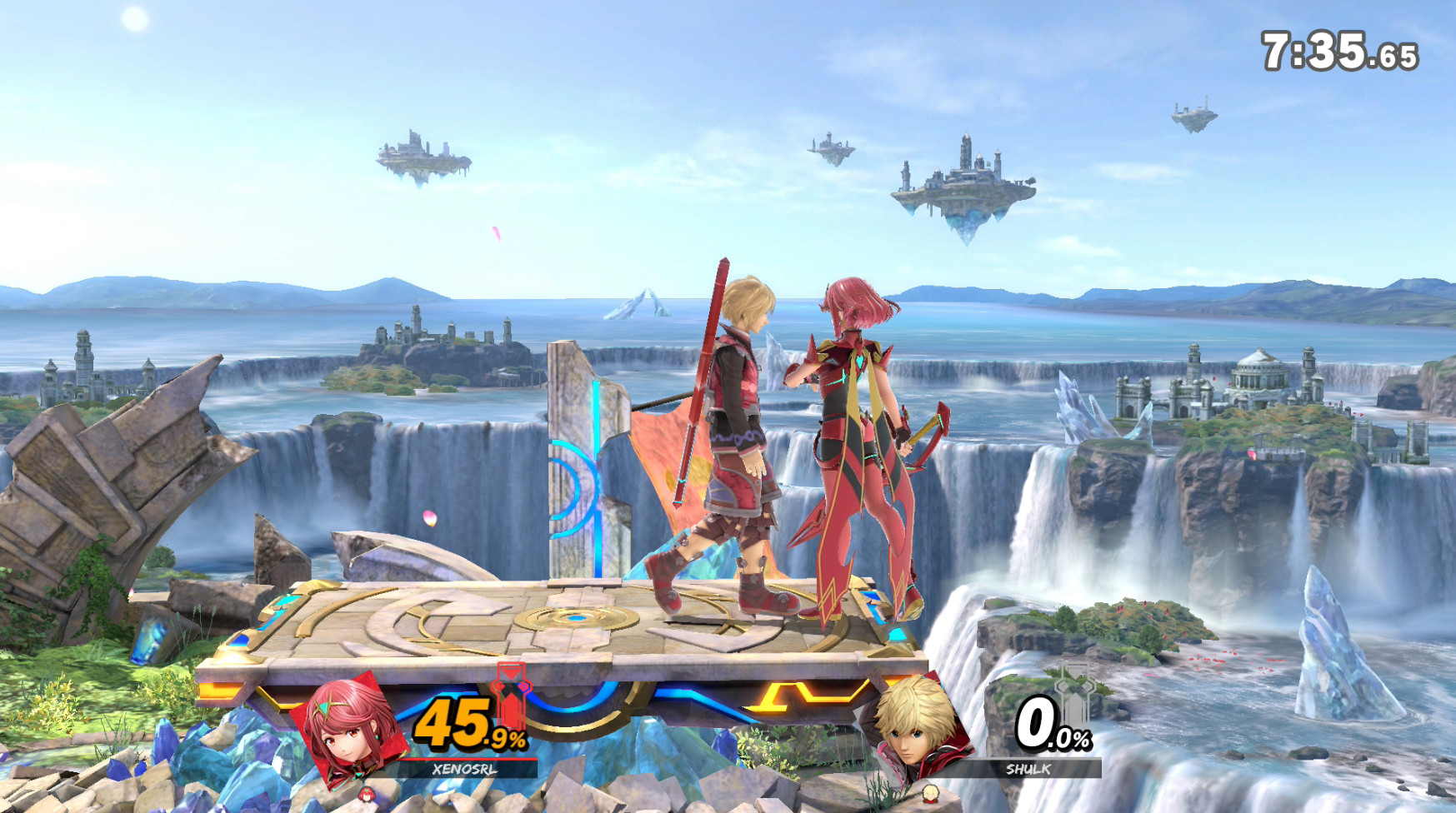 Aegis Core XC Series Icon Mod for Super Smash Bros. Ultimate | SSBU Mods