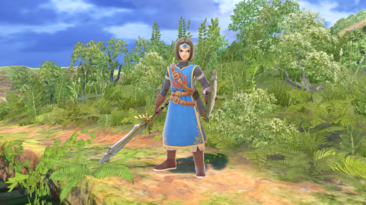 DQ11 - Erdwin's Tunic Hero Mod for Super Smash Bros. Ultimate | SSBU Mods