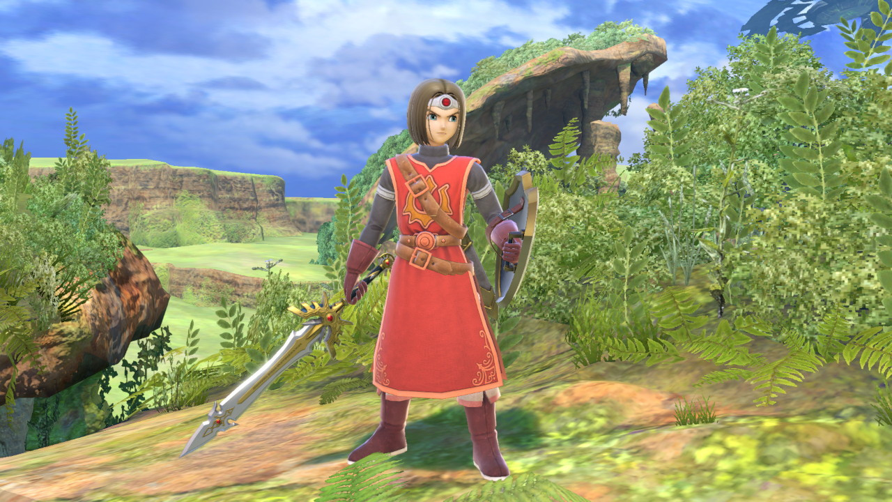 DQ11 - Erdwin's Tunic Hero Mod for Super Smash Bros. Ultimate | SSBU Mods
