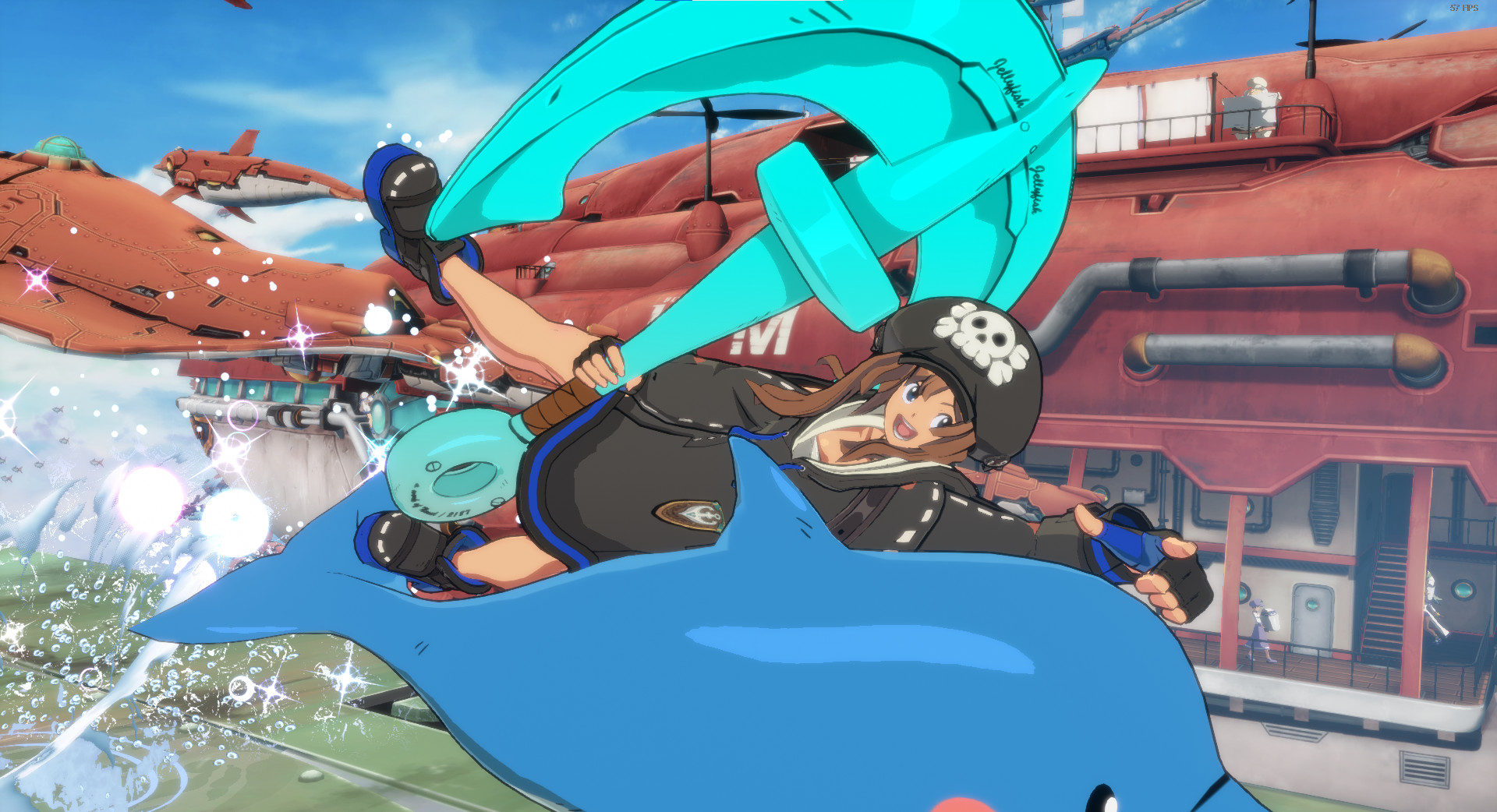 Black and Blue May over Color 10 Mod for GUILTY GEAR -STRIVE- | GGST Mods