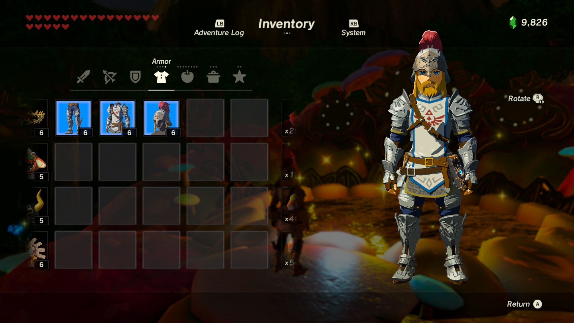 Soldier's Armor Visual Progression Mod for The Legend of Zelda: Breath ...