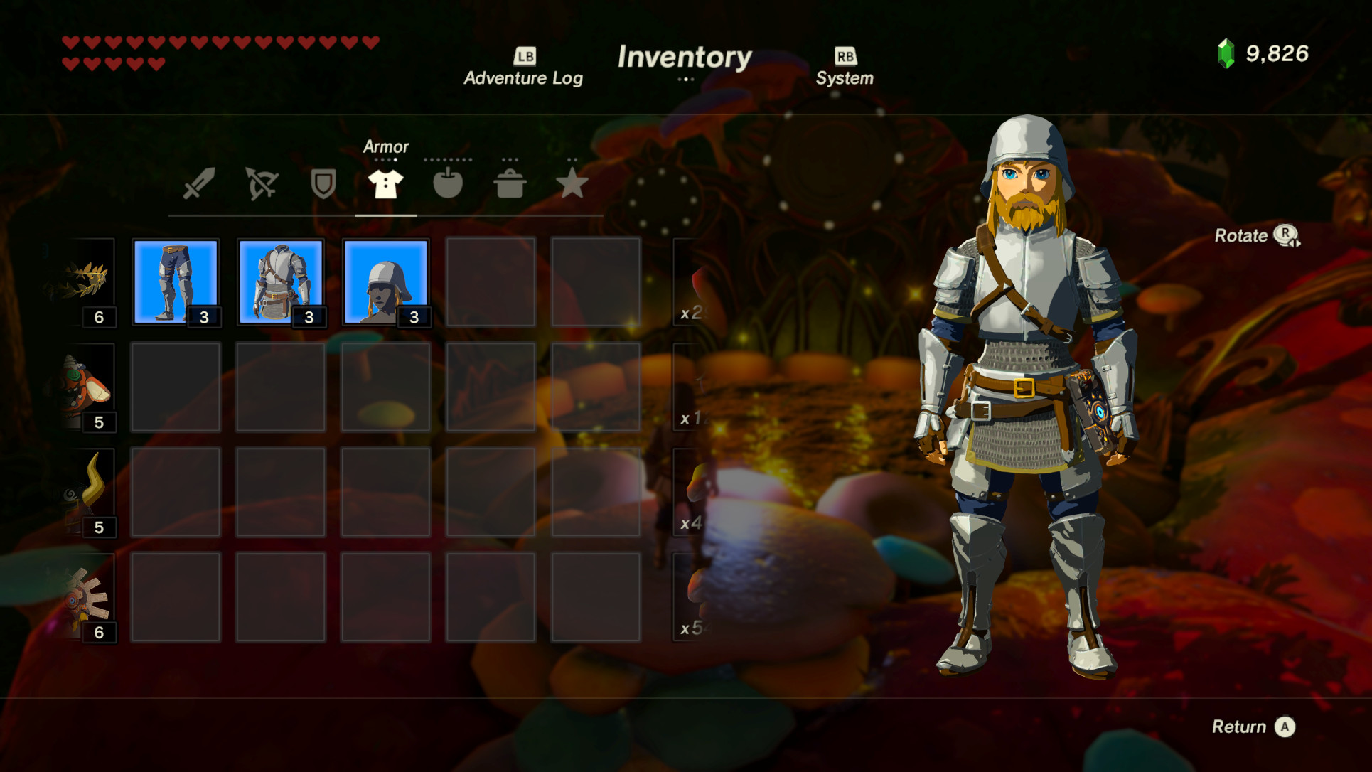 Soldier's Armor Visual Progression Mod for The Legend of Zelda: Breath ...