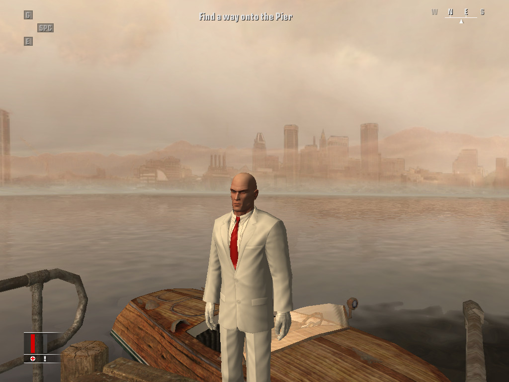 Hitman White Suit with Red Tie. Mod for Hitman: Blood Money | HMBM Mods
