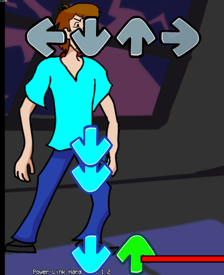 shaggy with friendly kids gaming Mod for Friday Night Funkin' | FNF Mods