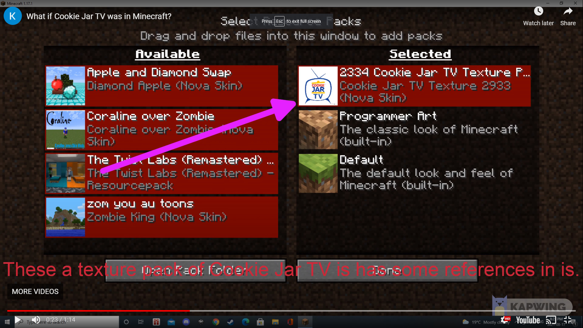 Cookie Jar TV [Maps, Texture, Skins] Mod for Minecraft: Java Edition ...