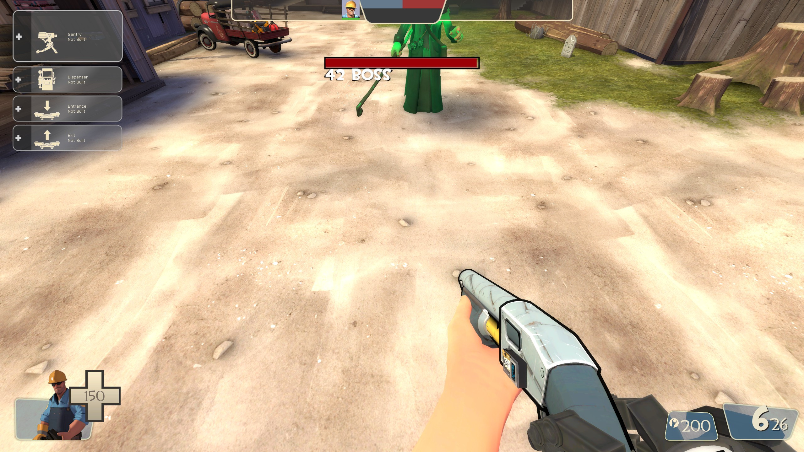 BL2 somewhat style boss bar Mod for Team Fortress 2 | TF2 Mods