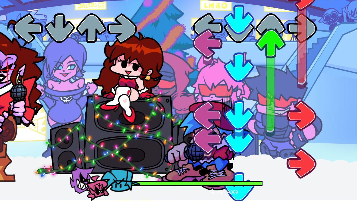 Week 5 but mom and dad swap voices [Friday Night Funkin'] [Mods]