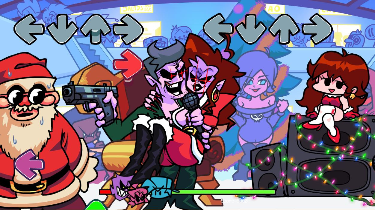 Week 5 but mom and dad swap voices [Friday Night Funkin'] [Mods]