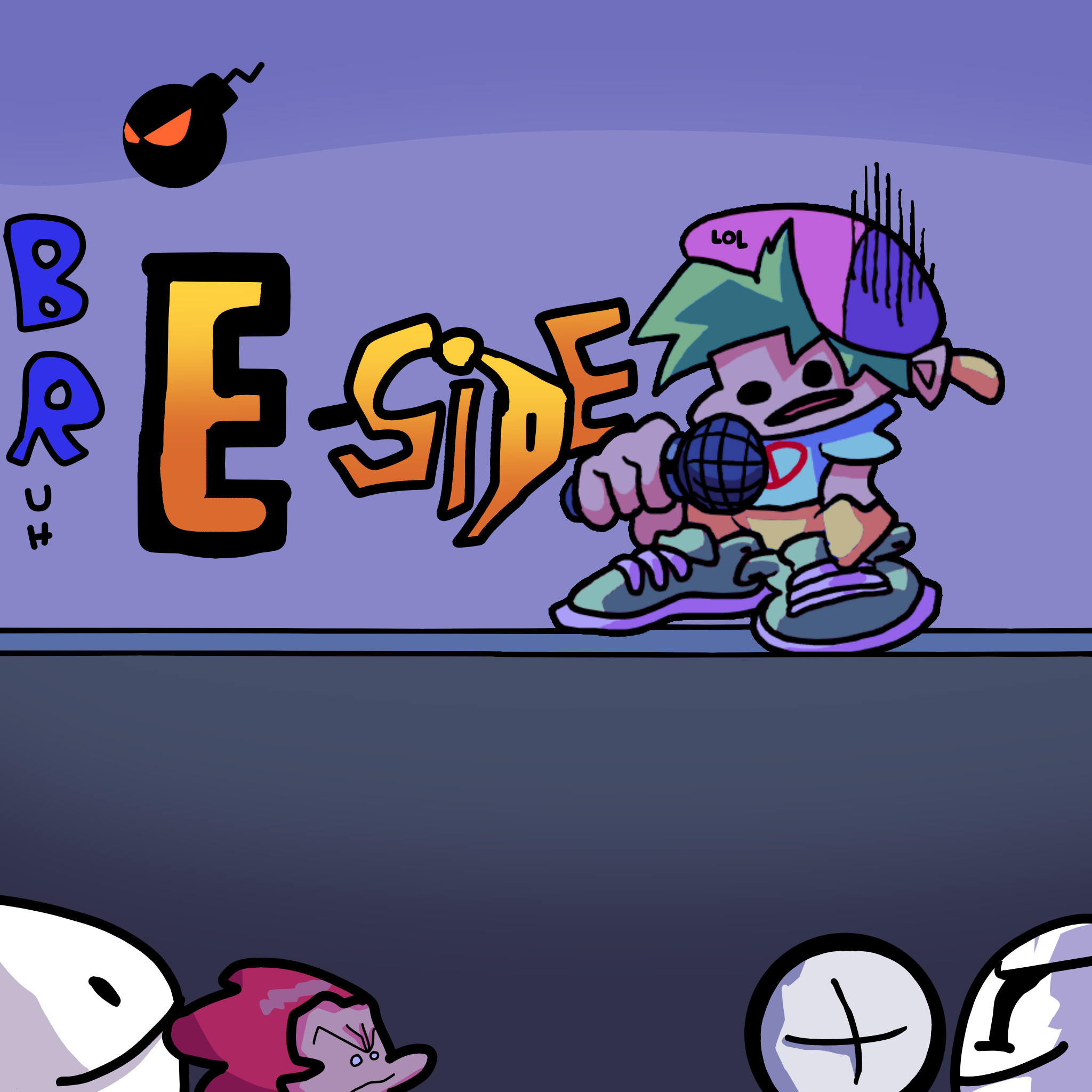 Friday Night Funkin E-Side [Friday Night Funkin'] [Mods]