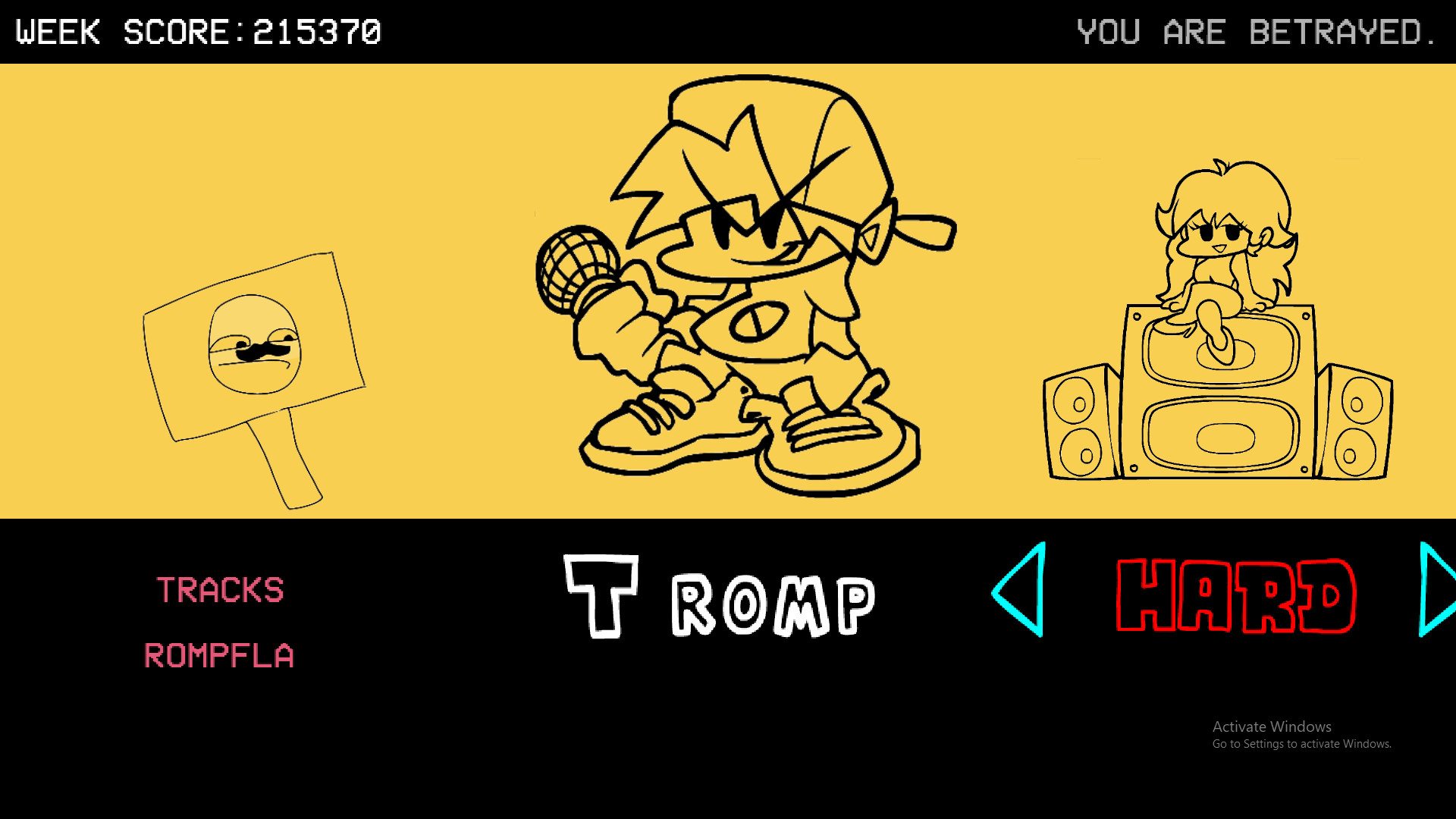 Vs T Romp FANMADE [Friday Night Funkin'] [Mods]