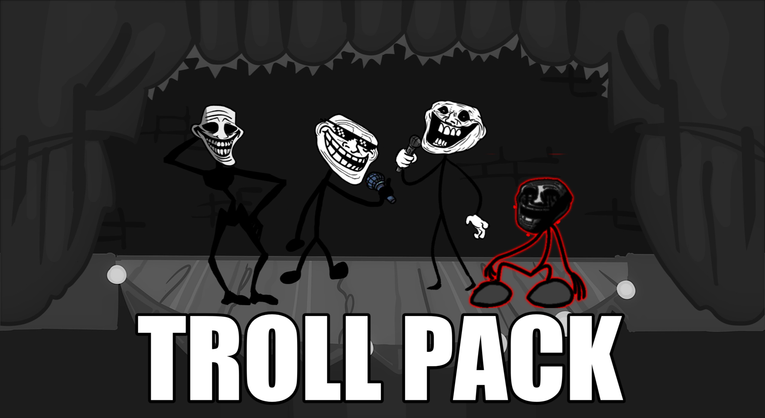 FNF multi TROLLING pack [Friday Night Funkin'] [Mods]