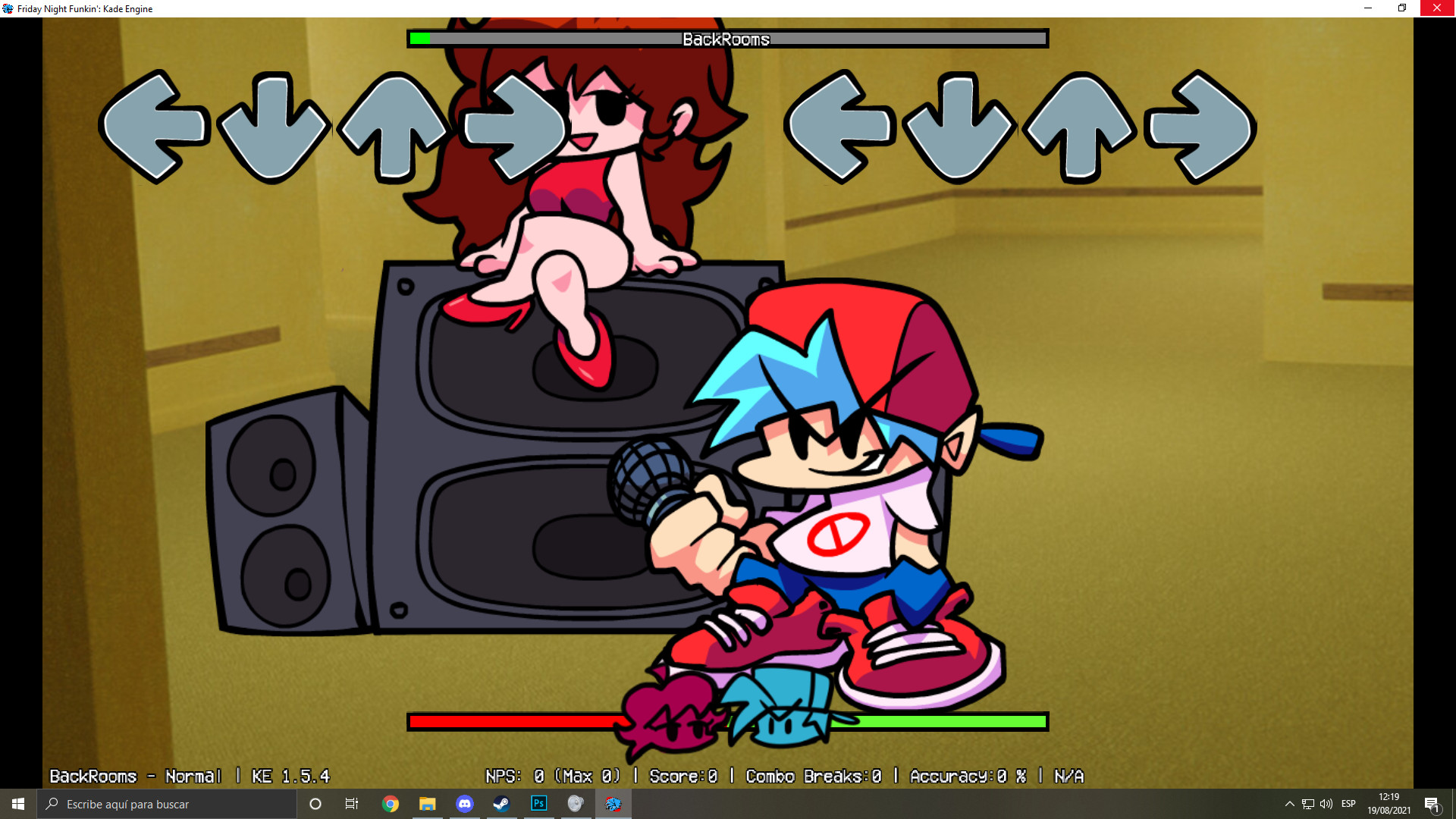 BF Enters The Backrooms [Friday Night Funkin'] [Mods]