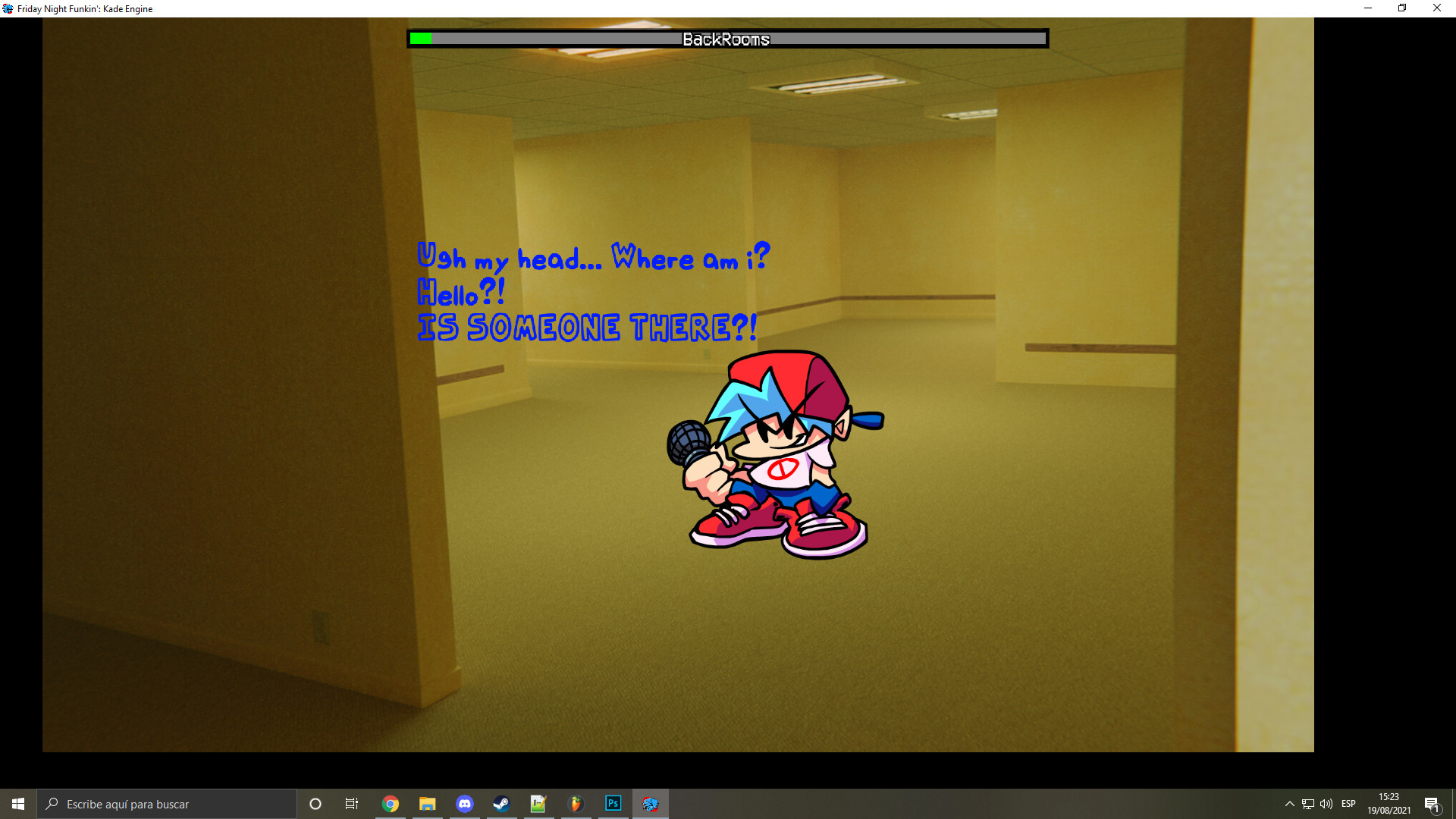 BF Enters The Backrooms [Friday Night Funkin'] [Mods]