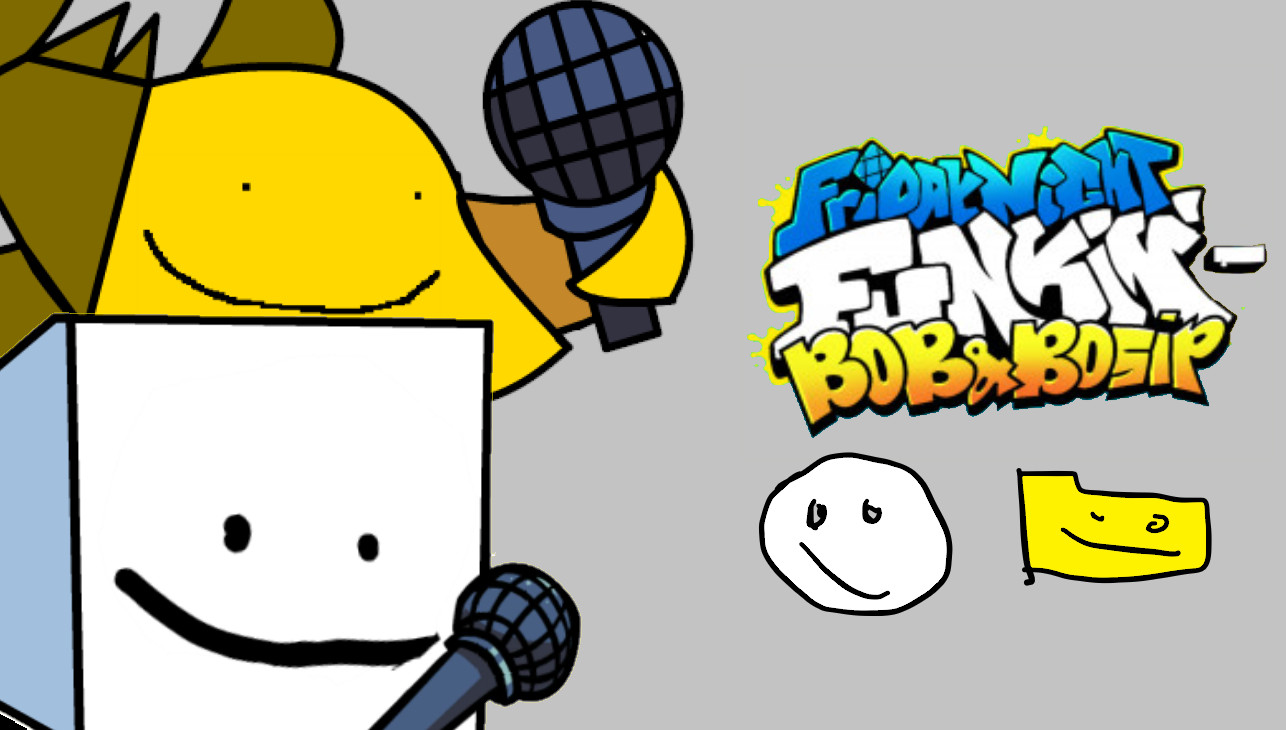 Minus Bob And Bosip NEW UPDATE Mod for Friday Night Funkin' | FNF Mods