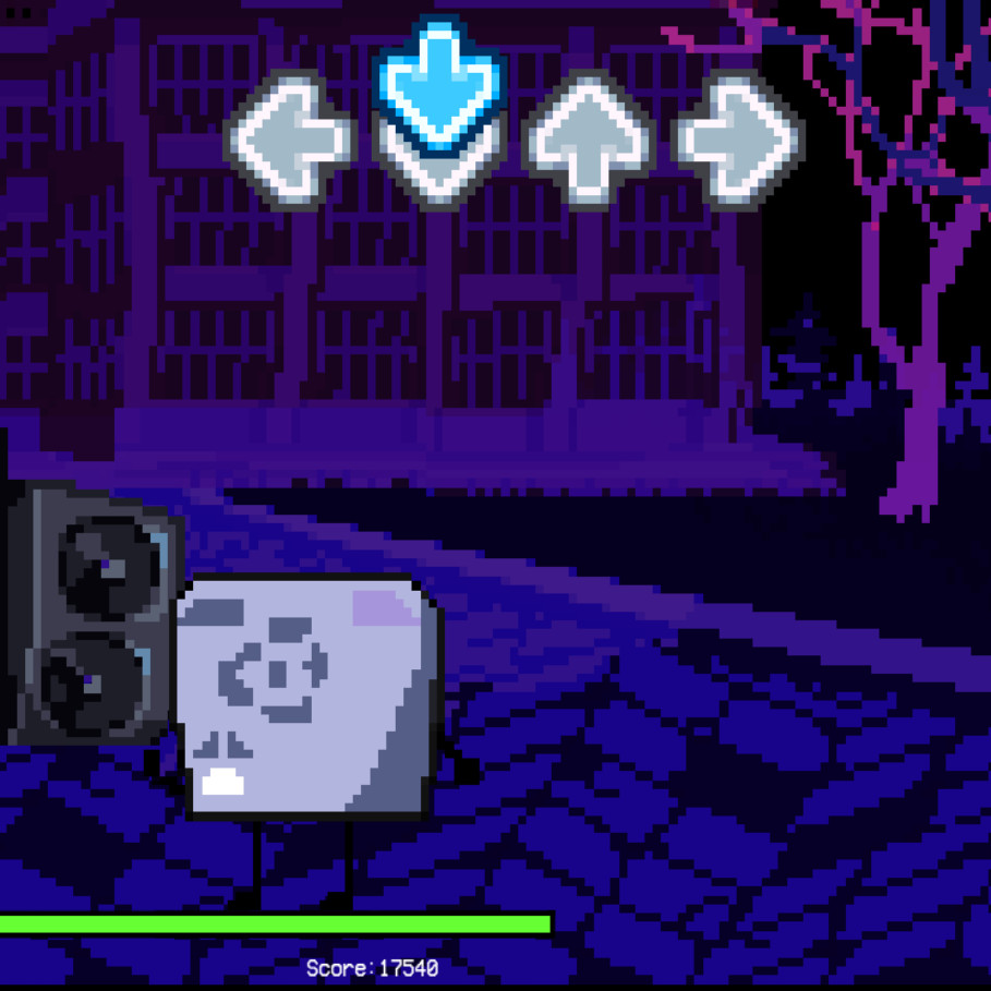 Remote BFB over Pixel Bf [Friday Night Funkin'] [Mods]