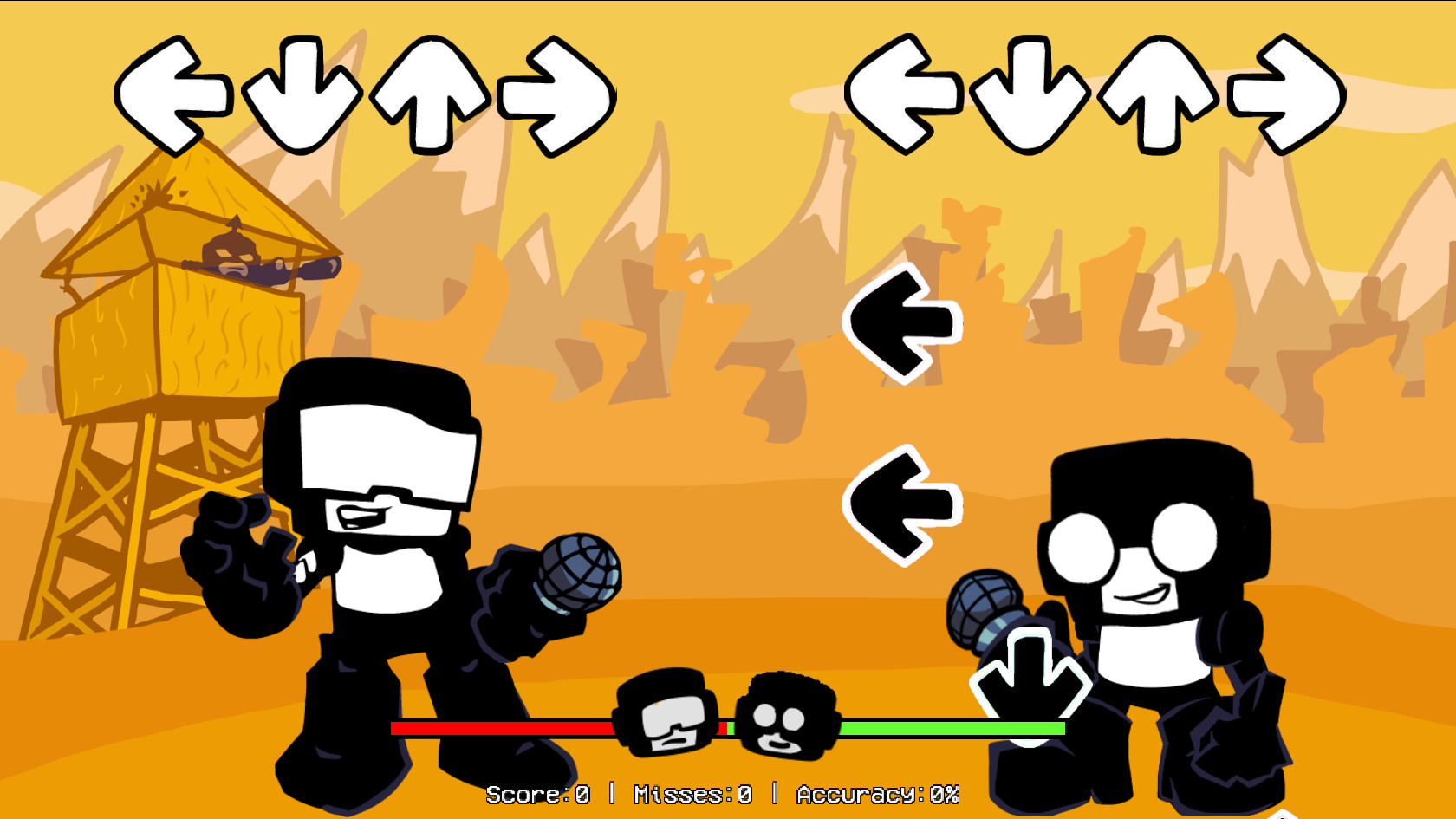 Tankman and Steve sing UGH! - mod Mod for Friday Night Funkin' | FNF Mods