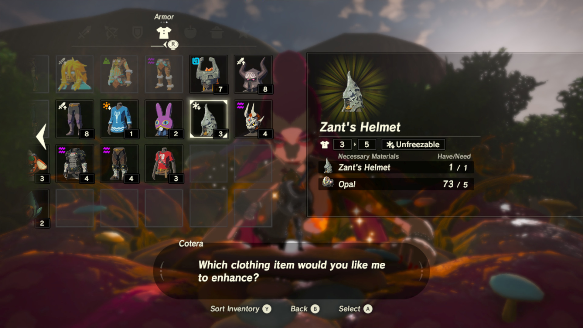Fully Upgradeable Armor Mod for The Legend of Zelda: Breath of the Wild ...
