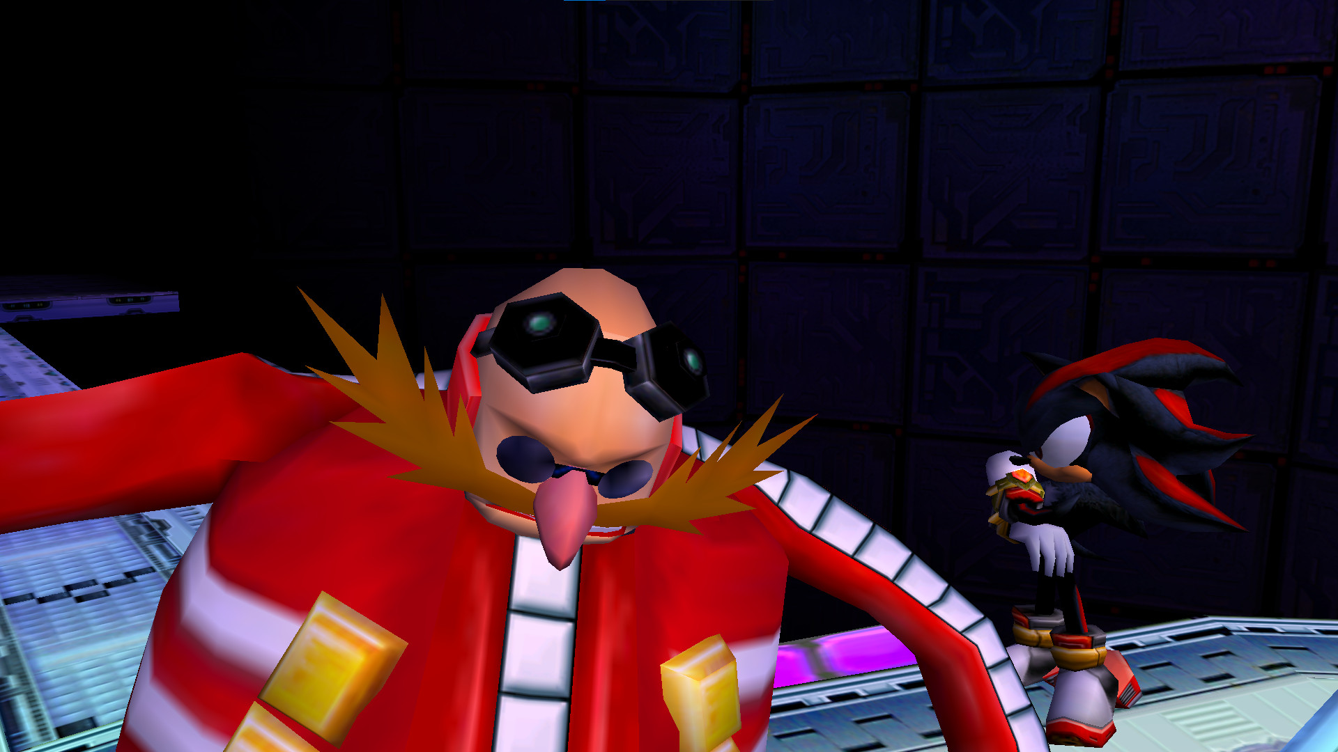 President Scene in Dark Story Mod for Sonic Adventure 2 | SA2 Mods