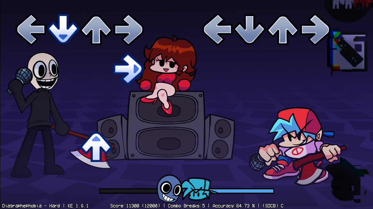 Eteled Boyfriend Mod for Friday Night Funkin' | FNF Mods