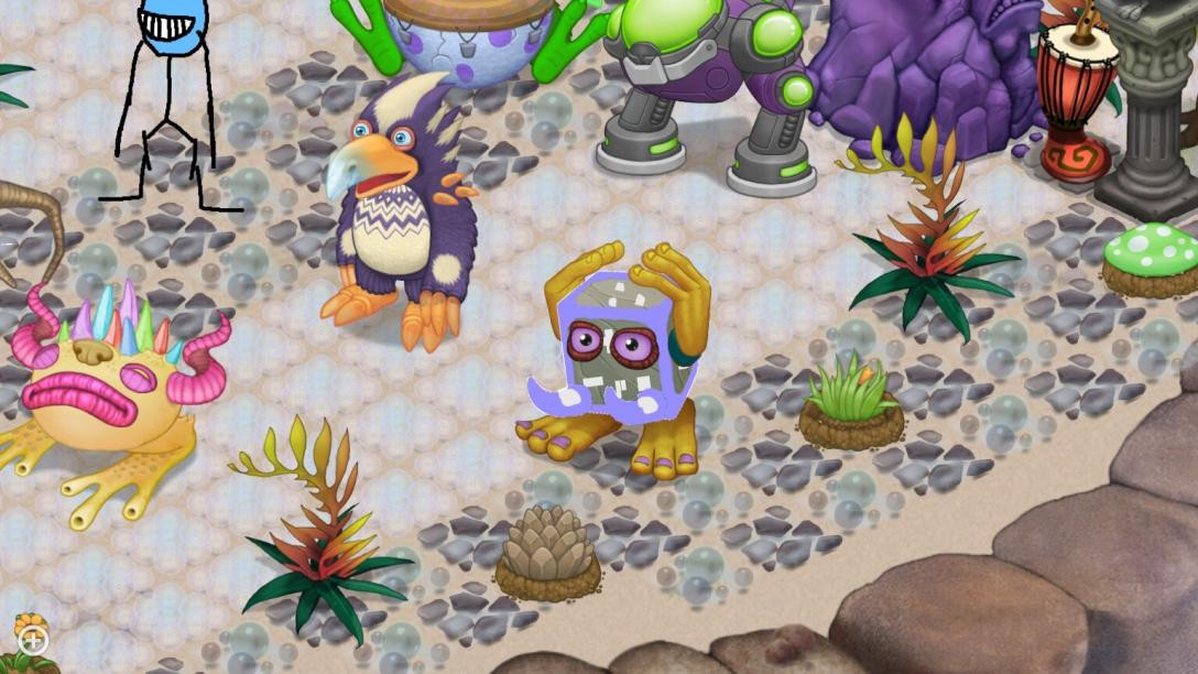 Diamond noggin and poorly made rare Mod for My Singing Monsters | MSM Mods