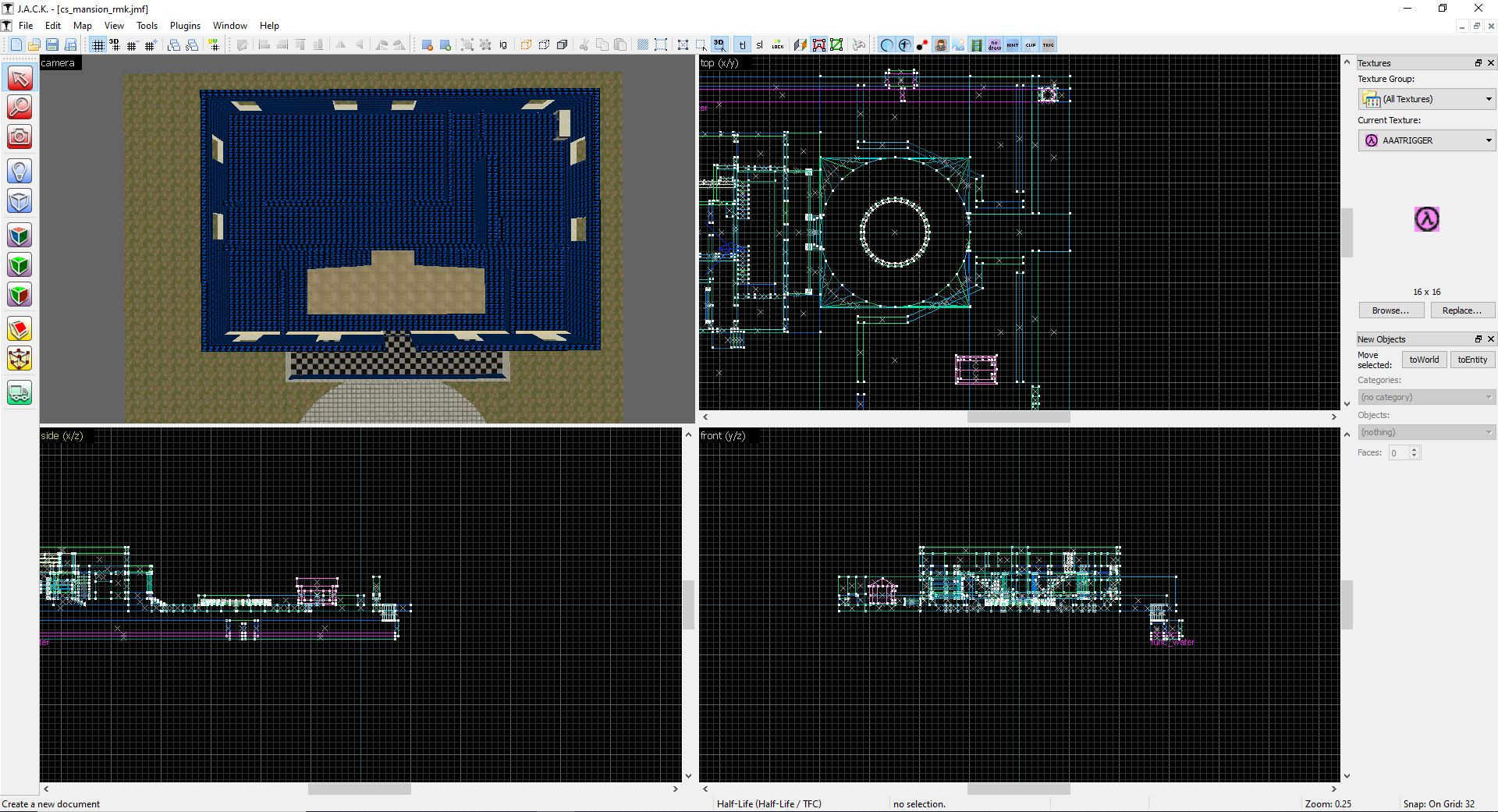 cs_mansion remake [Unfinished] Mod for Counter-Strike 1.6 | CS1.6 Mods